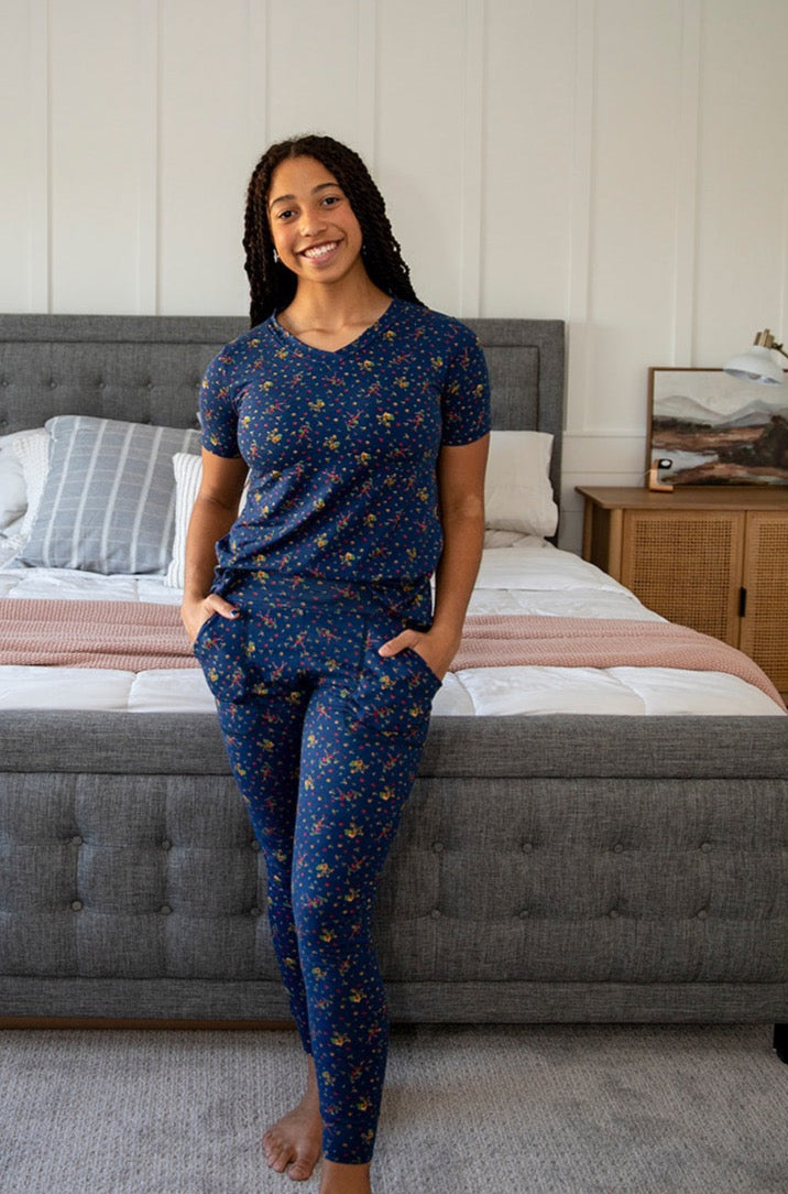 Jodi Blue Floral – london bridges clothing